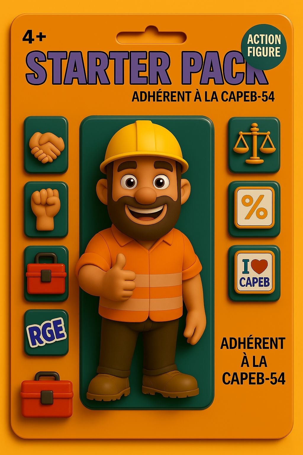 LE STARTER PACK DE L’ADHÉRENT CAPEB-54 ・ CAPEB